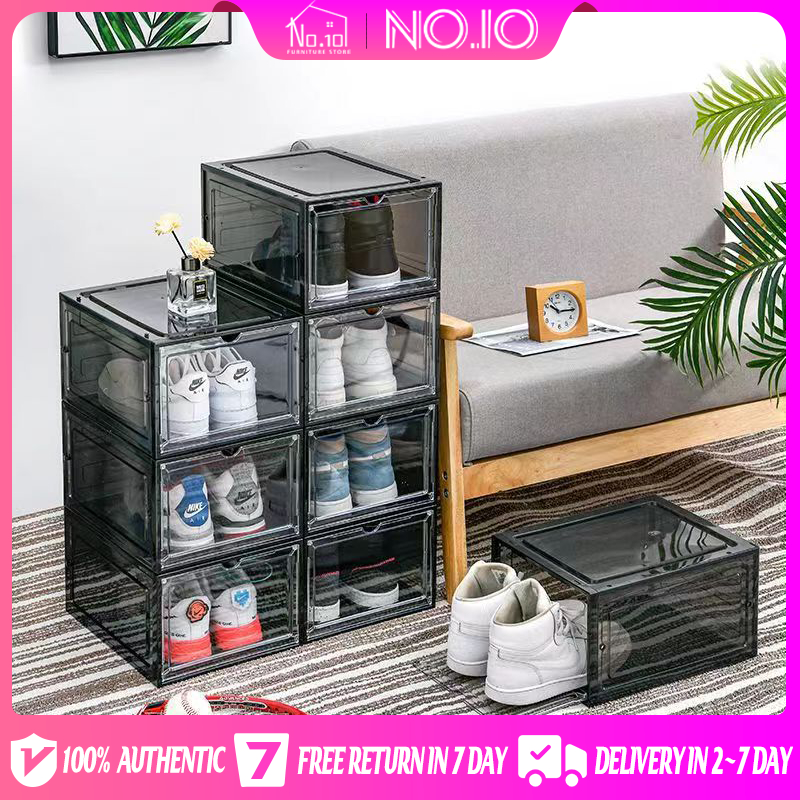 Big Sale Shoe Box Organizer Storage Candy Color Shoe Rack Foldable Hard ...