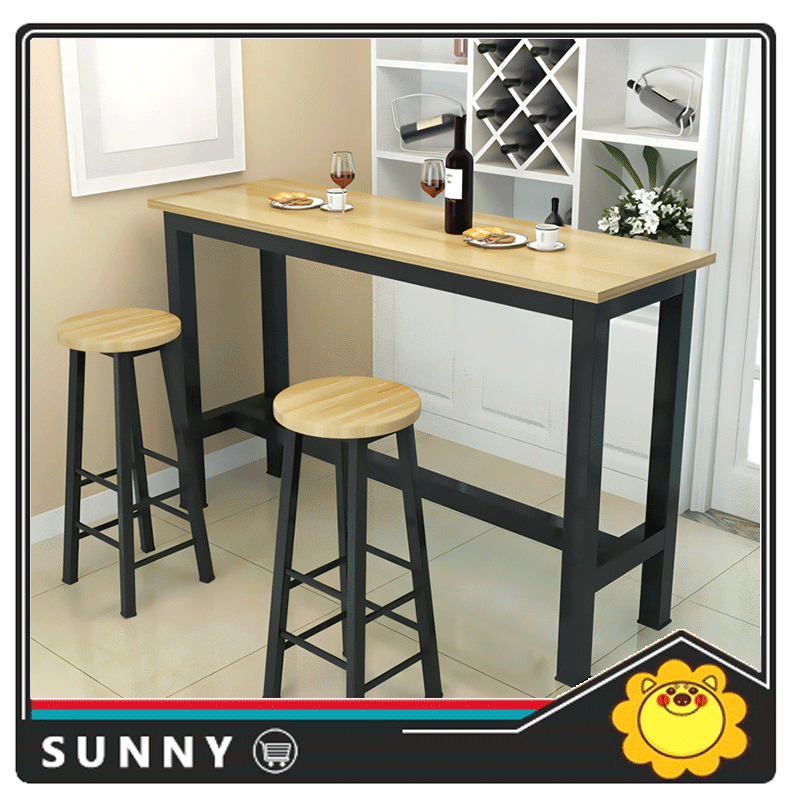 SUNNY Minimalist bar counter/Coffee table/Dining table and chair ...