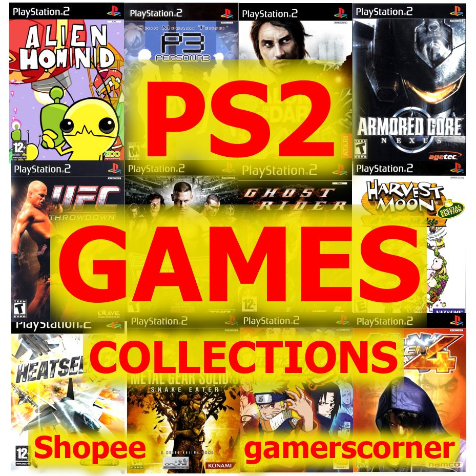 PS2 Games Collections | PS2 Cd Games PS2 cds PS2 Games for modified ps2 ...