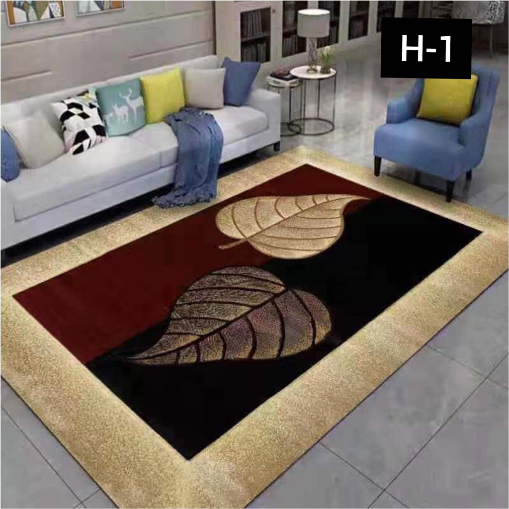 160X230 Crystal Velvet Carpet 3D Floor Mat Carpet Floor Rug for Living ...