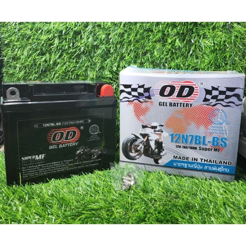 OD Gel Battery | 12N7BL-BS | Shopee Philippines
