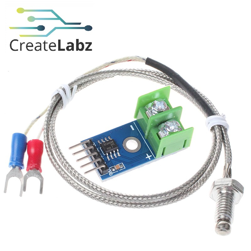 Thermocouple K-Type Temperature Sensor Module, MAX6675 0-800 degrees ...
