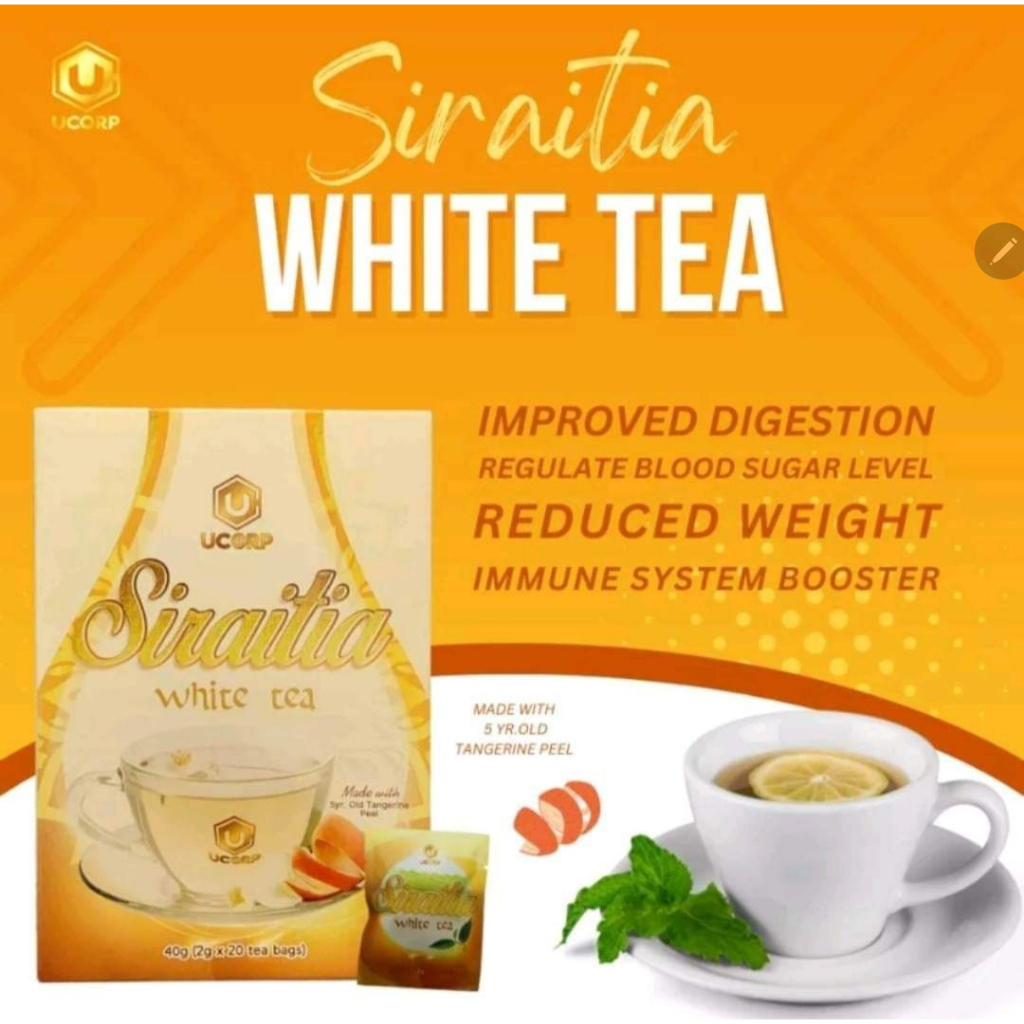 SIRAITIA WHITE TEA - WITH VITAMIN C | Reduced Weight | Improved ...