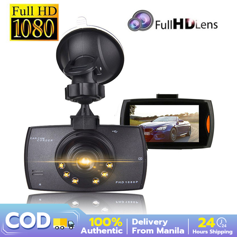 Car Video Recorder Dash Cam Dual Lens HD 1080P Auto Digital 4'' IPS ...