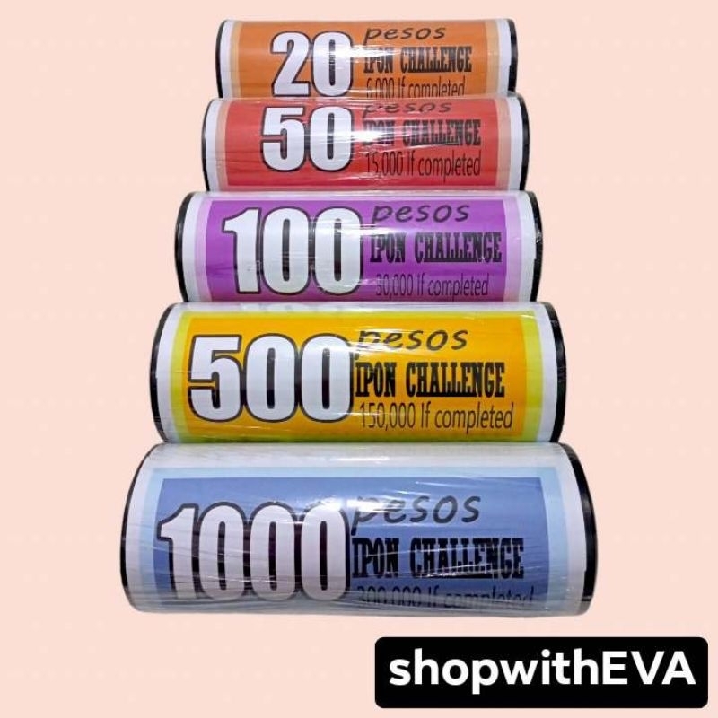 paper bills ipon challenge alkansya coinbank | Shopee Philippines