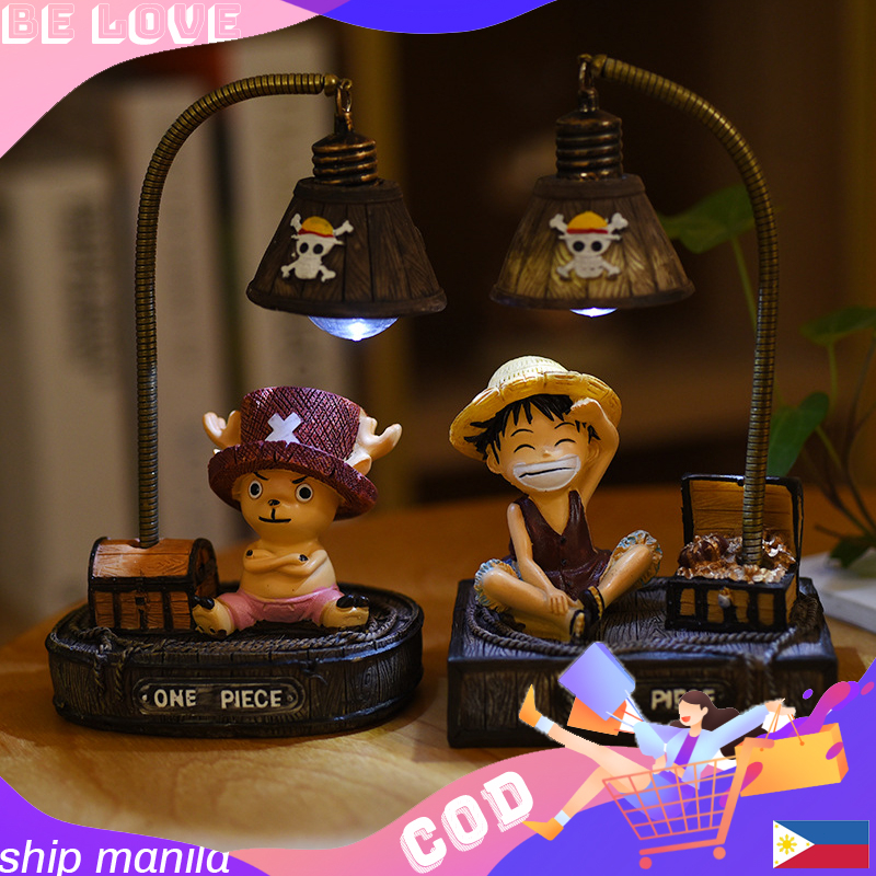 One Piece LED Light Monkey D Luffy Tony Chopper Figure Desk Lighting ...
