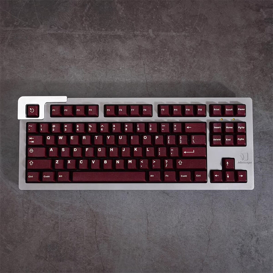 Ice Crystal 120 Keys ABS Doubleshot Cherry Profile Keycaps Set for ...