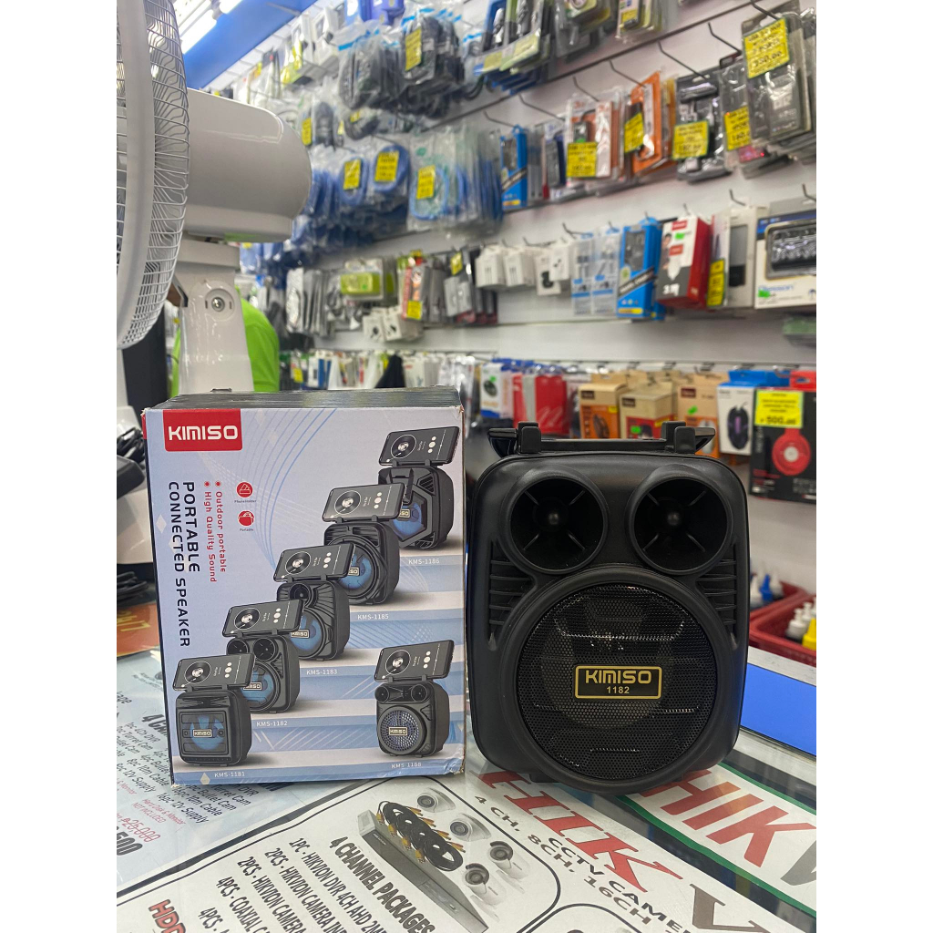 KIMISO PORTABLE SPEAKER KMS-1182 | Shopee Philippines