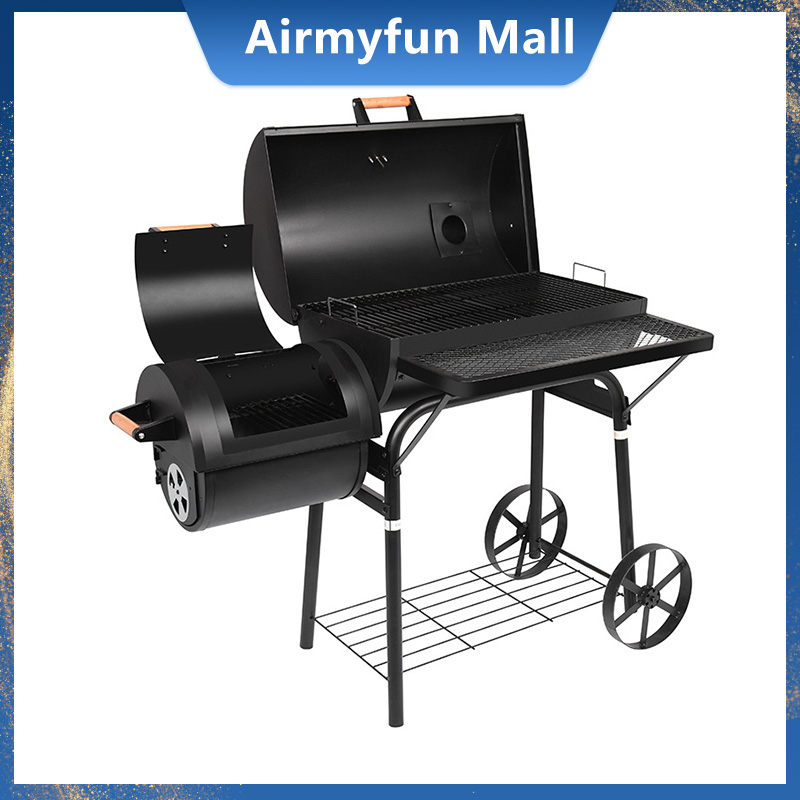 【Ready Stock】BBQ Grill Charcoal Barbecue Rack Clamshell Outdoor Family ...