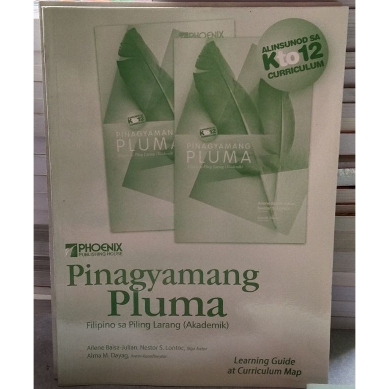 PINAGYAMANG PLUMA FILIPINO SA PILING LARANG (AKADEMIK) | Shopee Philippines