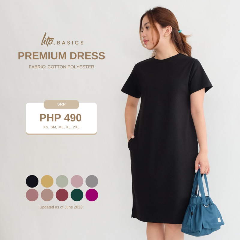 HTP BASICS PREMIUM DRESS WITH NEW COLORS | Shopee Philippines