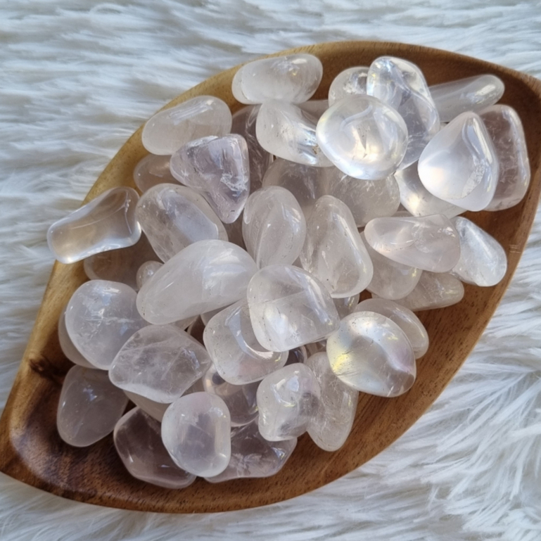 Girasol Quartz Crystal Tumbled Stone - Girasol Quartz Healing Crystal ...