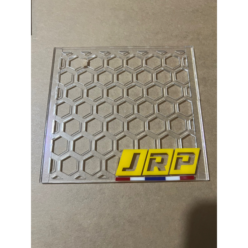 jrp 3colors boltless acrylic radiator cover for honda click v1 v2 v3 ...