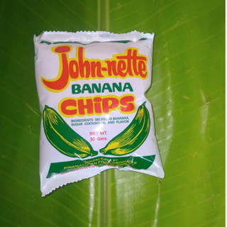 John-Nette Banana Chips Crisps Crackers 30g Pasalubong Native Delicacy ...