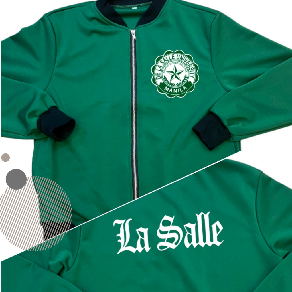 DLSU De La Salle University Bomber Jacket UNISEX | Shopee Philippines