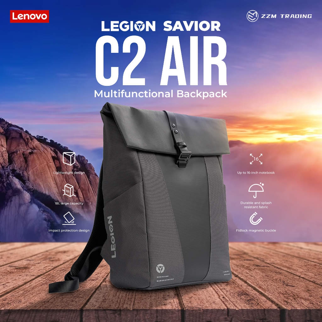 Lenovo Legion Savior C2 Air Multifunctional Backpack 18L Accommodates ...