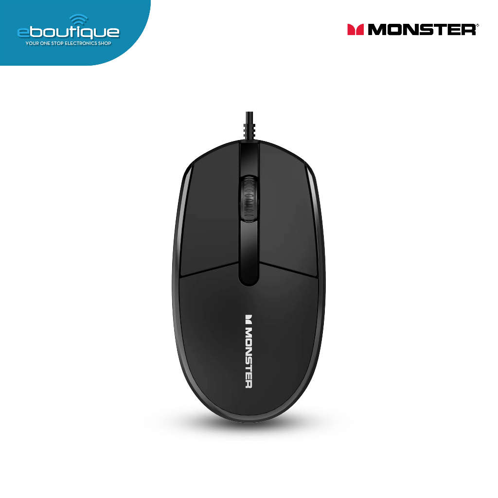 Monster Airmars KM1 Wired Mouse 3 Button (SEAKM1MOUSE) | Shopee Philippines
