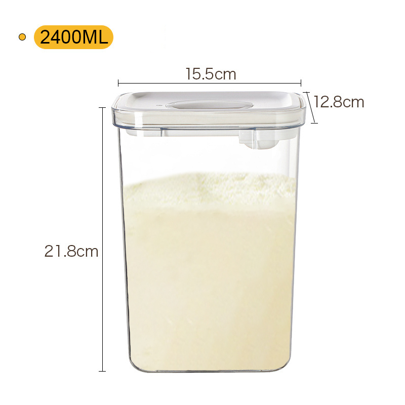 Air Tight Milk Powder Container Milk Storage Container Vacuum Moisture-proof Milk Powder ...