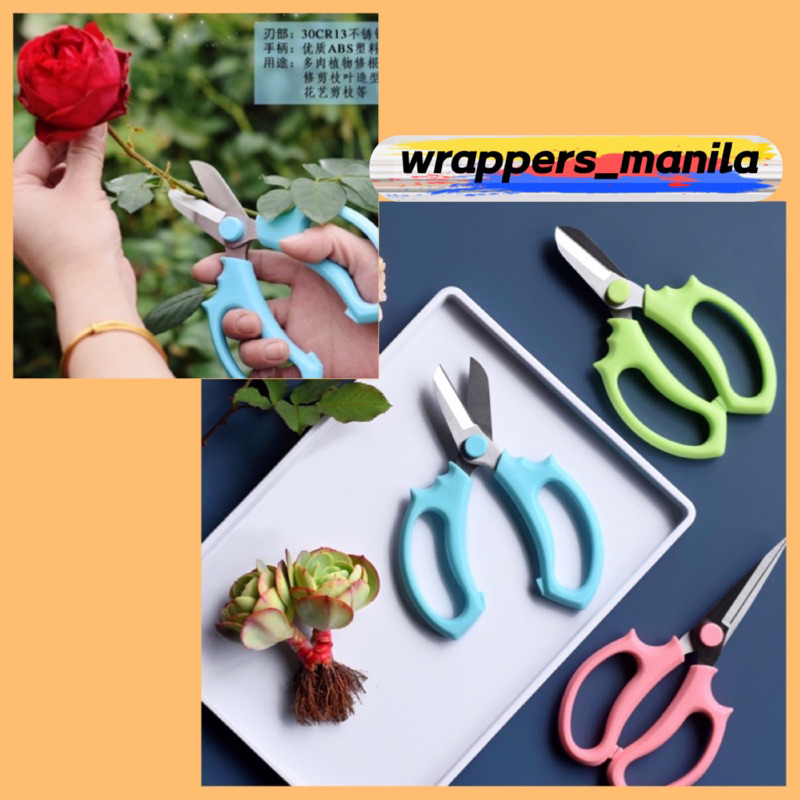 Stainless Steel Floral Stem Cutter Scissors Florist Special Tools ...