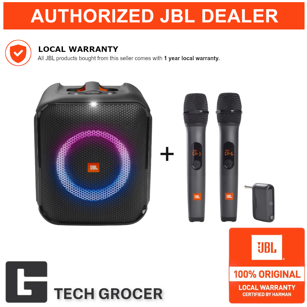 JBL Partybox Encore Essential with 2 Wireless Mics - Portable Party Speaker | Shopee Philippines