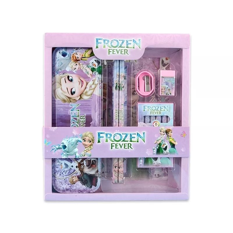 6in1 Disney Princess Frozen Elsa and Anna Stationery Set Pencil Case ...