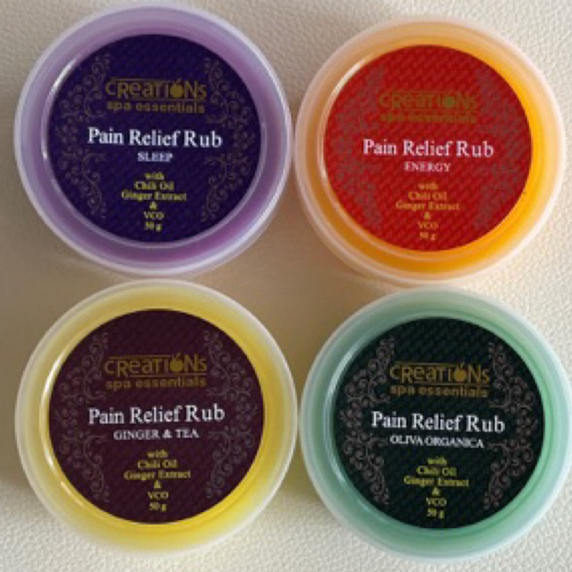 Creations Spa Essentials Pain Relief Rub - 50g | Shopee Philippines