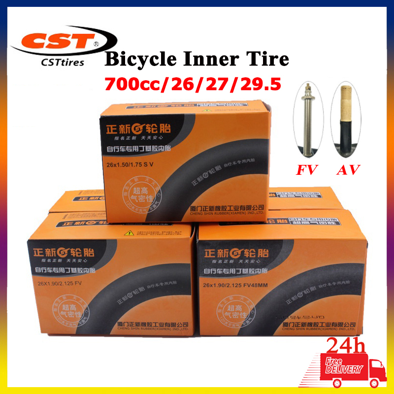 CST MTB Road Bike Inner Tube Interior Tire Moutain Bicycle Tubular Tub ...