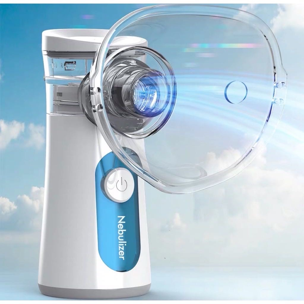 100% Original Lucky Mini Handheld Portable Mesh Nebulizer Autoclean ...