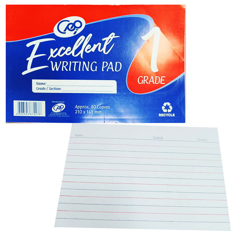 High Sun Writing Pad Paper Grade1 Grade 2 Grade 3 1/2 quiz pad | Shopee ...