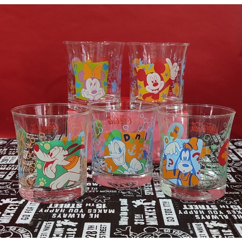 Mickey & Friends Glass Set WALT DISNEY COMPANY | Shopee Philippines