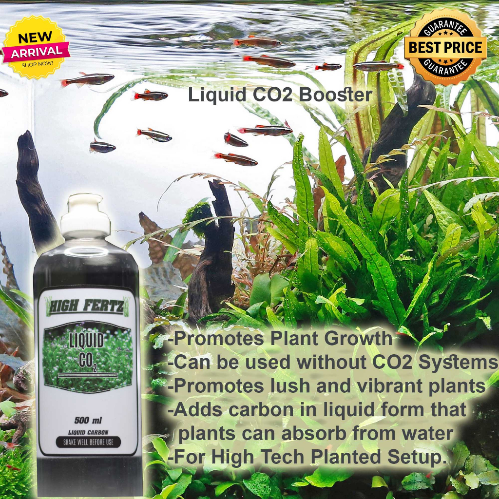 Hi Fertz Large 500ml Aquaplant Co2 Booster (Fmed) (Plnt) | Shopee ...