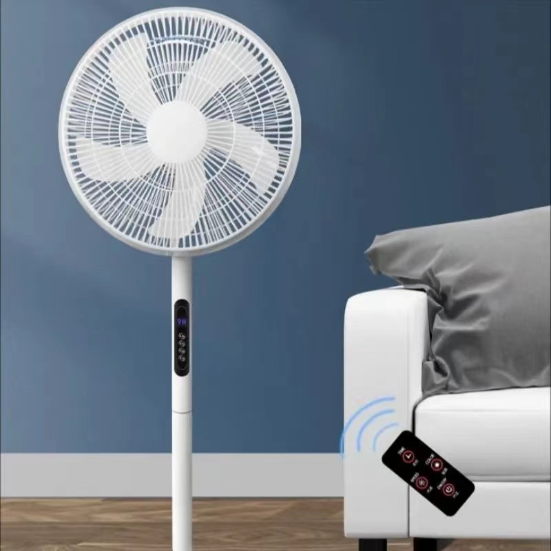 Electric Fan Intelligent Remote Control Fan Smart Touch Super Soft Wind ...