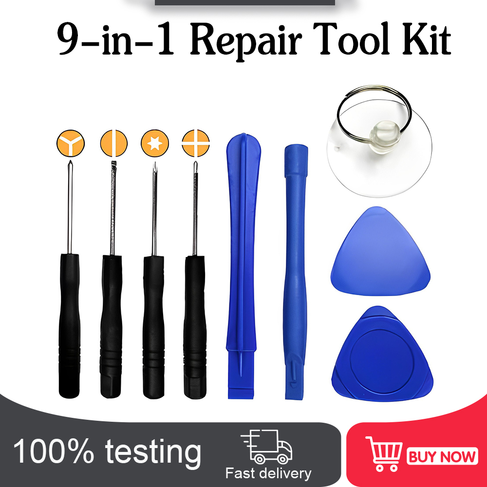9-in-1 Cell Phone Repair Kit for IP OP HW SM VVO XMI REAL ASU | Shopee ...