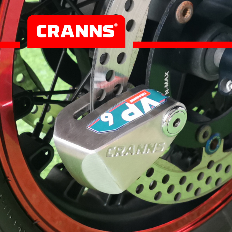 CRANNS VP6 304 Stainless Steel Disc Lock Alarm 6 mm Push Down Locking ...