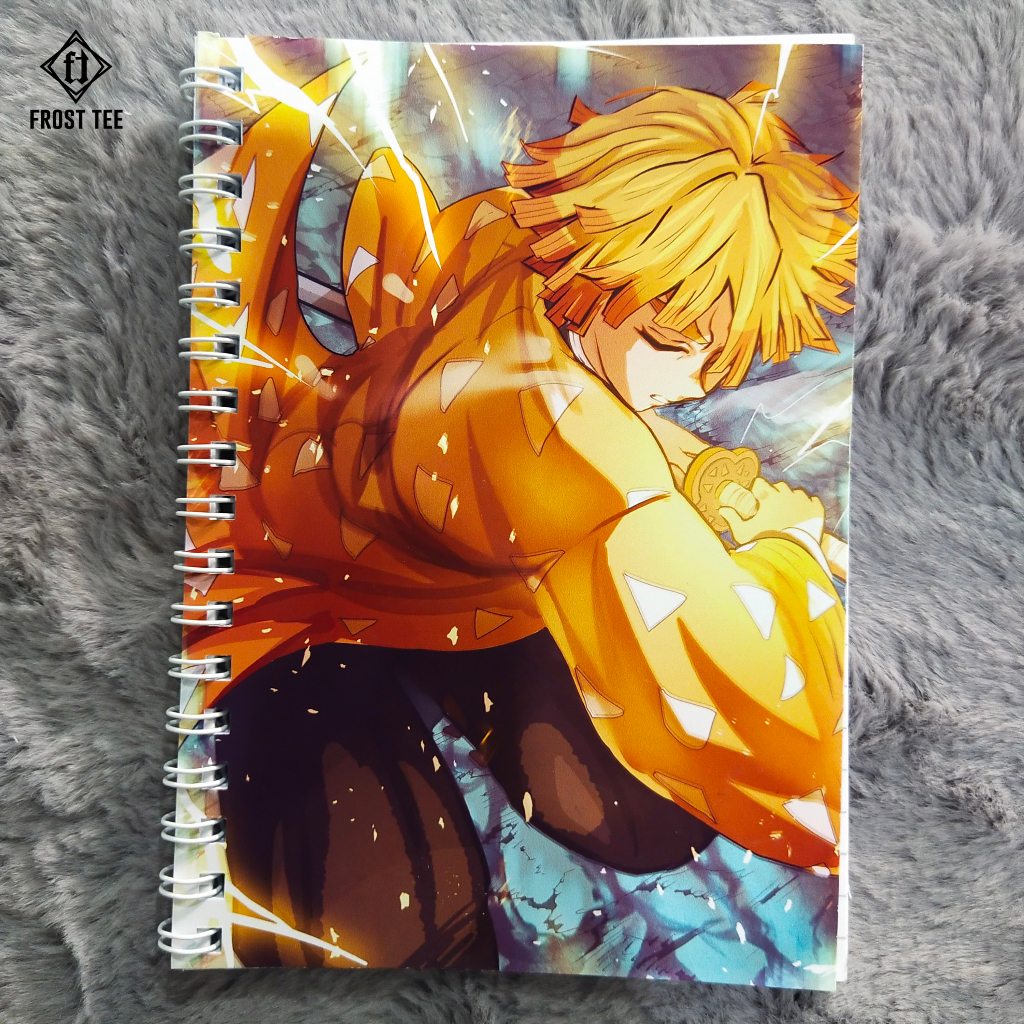 Demon Slayer Anime Notebook Zenitsu Nezuko Giyu Mitsuri Inosuke | FROST ...