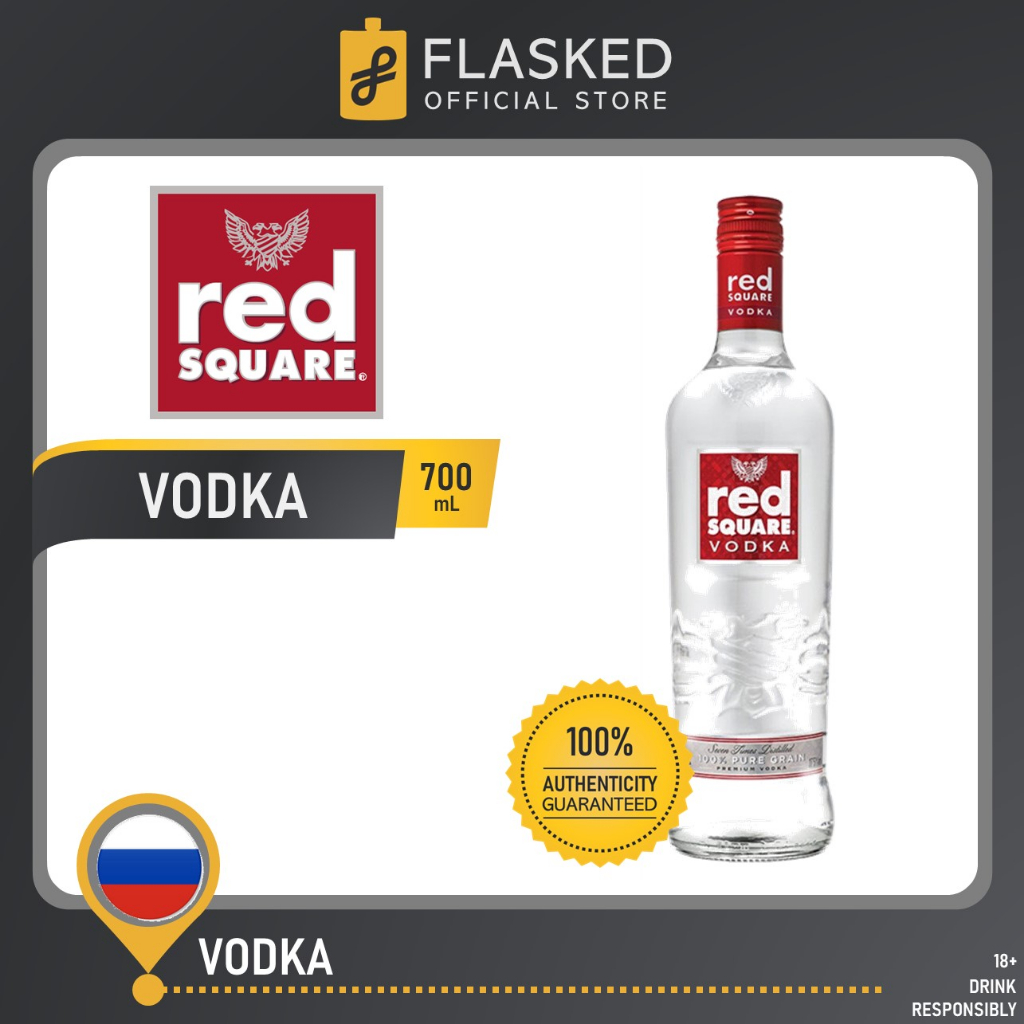 Red Square Vodka 700mL | Shopee Philippines