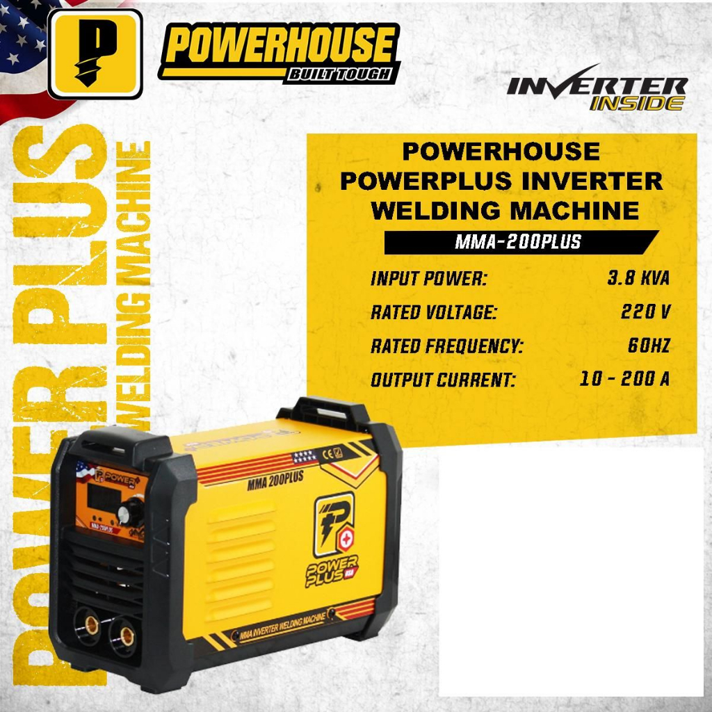 Powerhouse Powerplus MMA Inverter Welding Machine 200A 250A 300A ARC ...