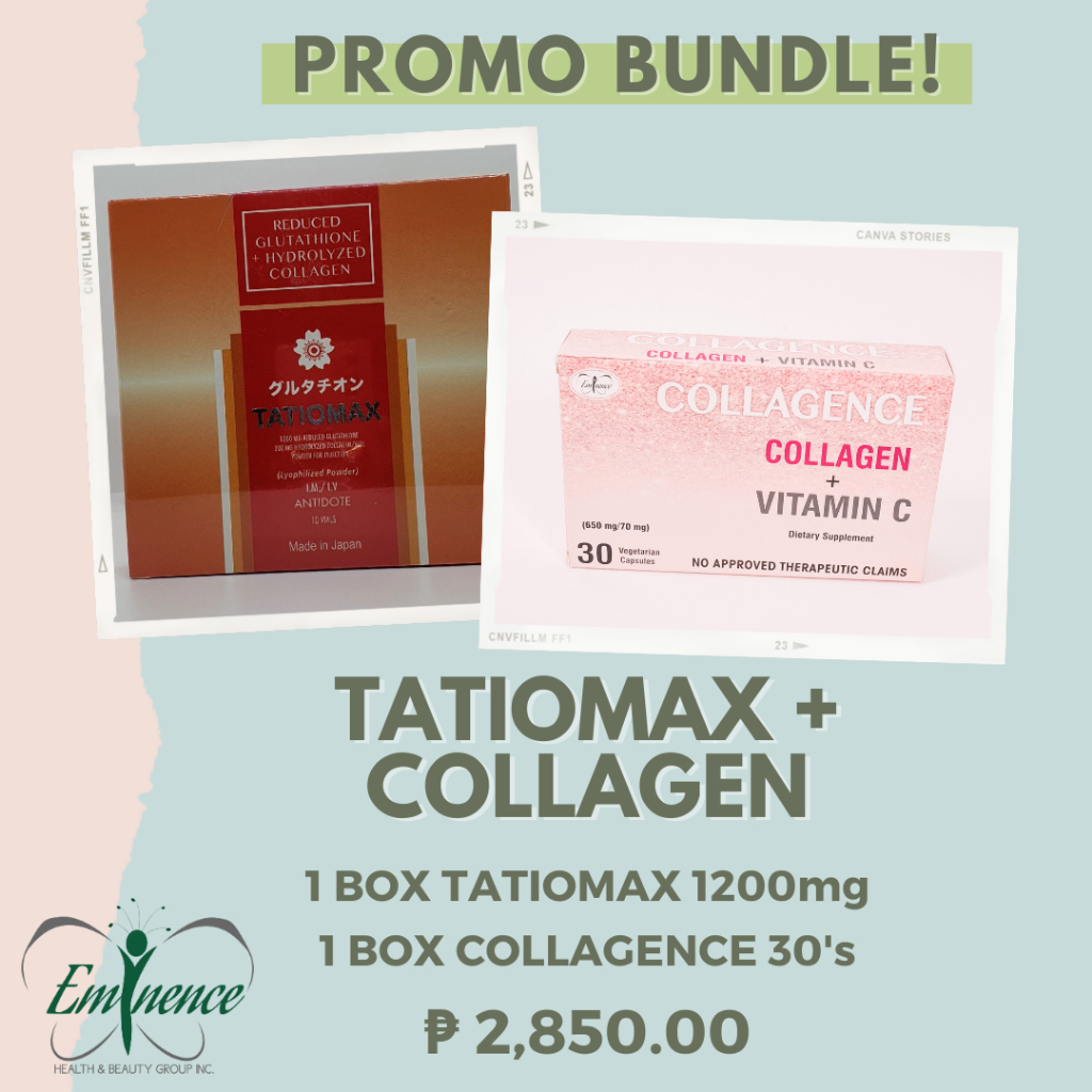 Eminence: Tatio Max + Collagen (Collagence) | Shopee Philippines