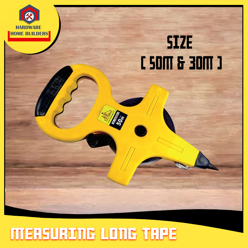 FIBERGLASS MEASURING LONG TAPE (50M &30M) | Shopee Philippines