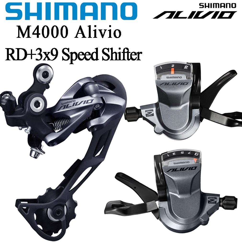 Shimano alivio m4000 rd 9 speed shifter groupset 9 speed rear ... Shimano alivio m4000 rd 9 speed shifter groupset 9 speed rear ...