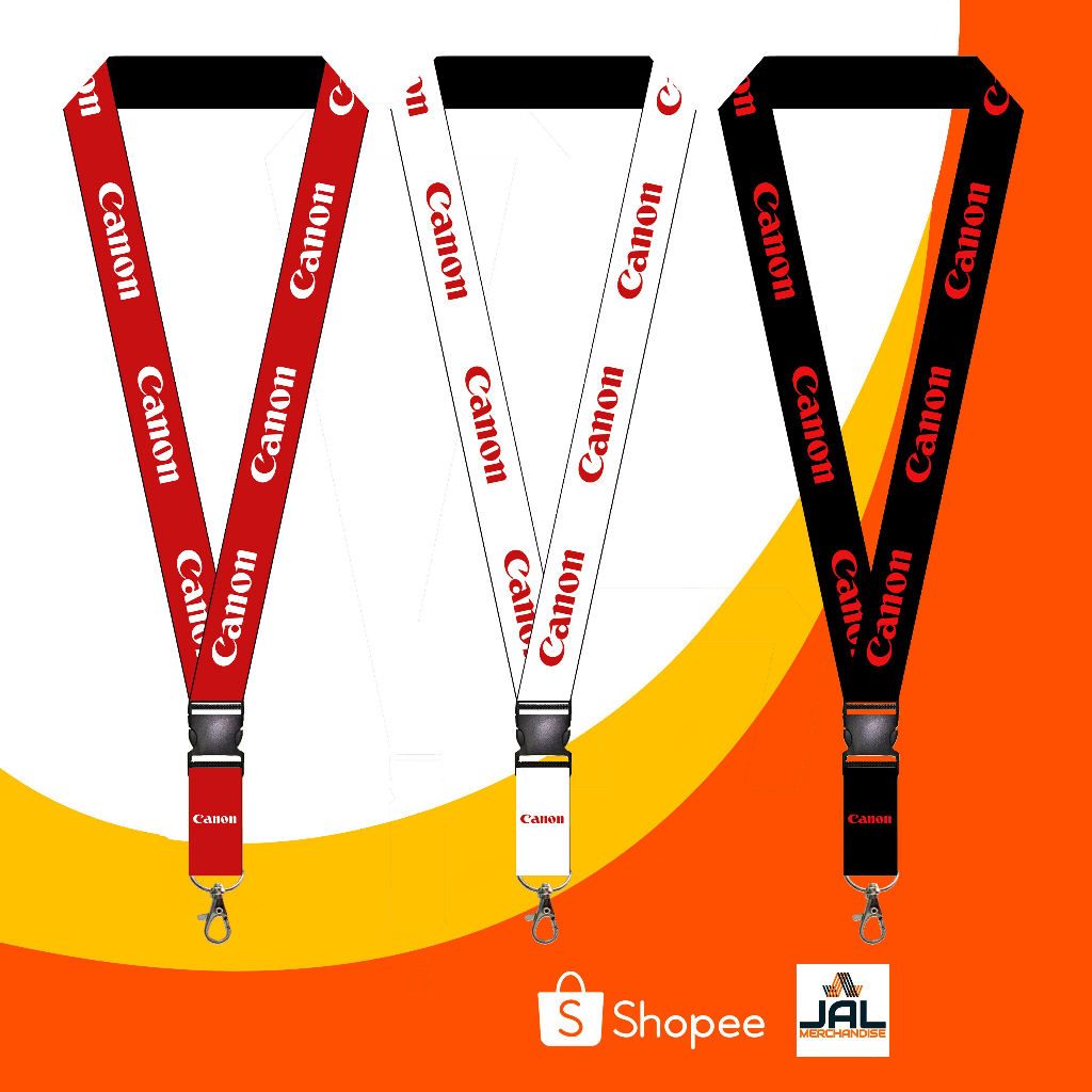 Canon ID lace design / ID lanyard / ID sling | Shopee Philippines