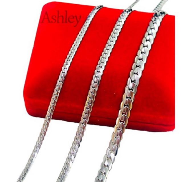 Stainless White Silver Chain 3mm 4mm 6mm 24inch 60cm Necklace Chain for ...