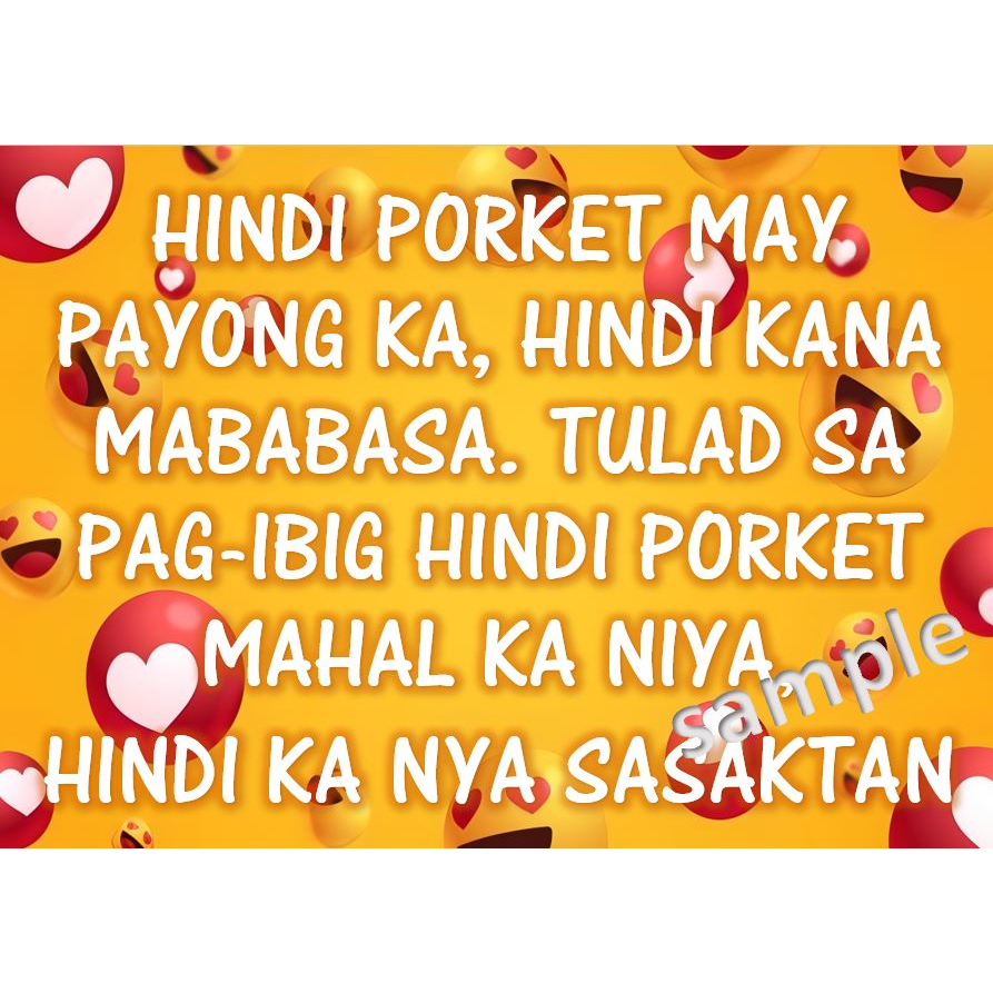 Laminated Signages Jokes Signages Pickup lines Funny Quotes Hugot lines ...