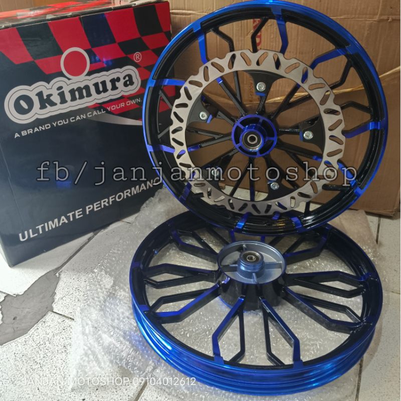 OKIMURA MAGS WHEELS XRM/WAVE WITH GEARBOX | Shopee Philippines