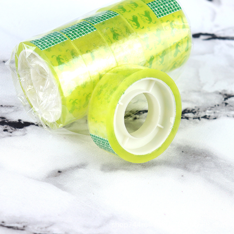 Small transparent tape students use 1.2cm narrow glass flower shop ...