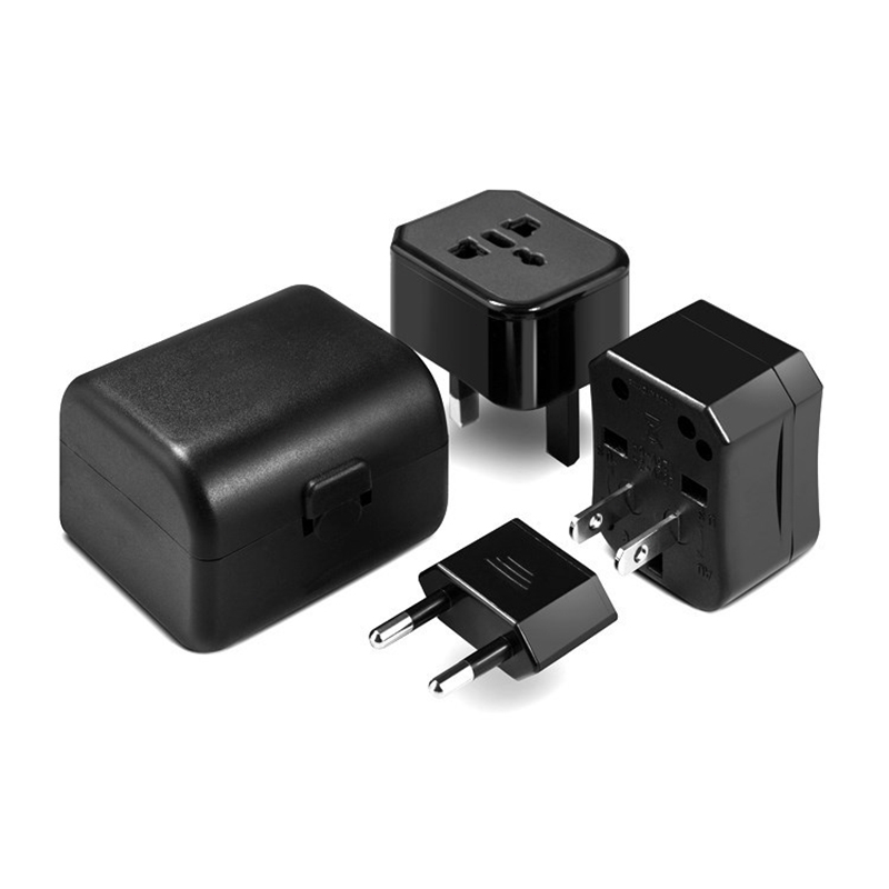 3 in 1 Universal Plugs Converter US/AU/EU/UK Travel Wall AC Power ...
