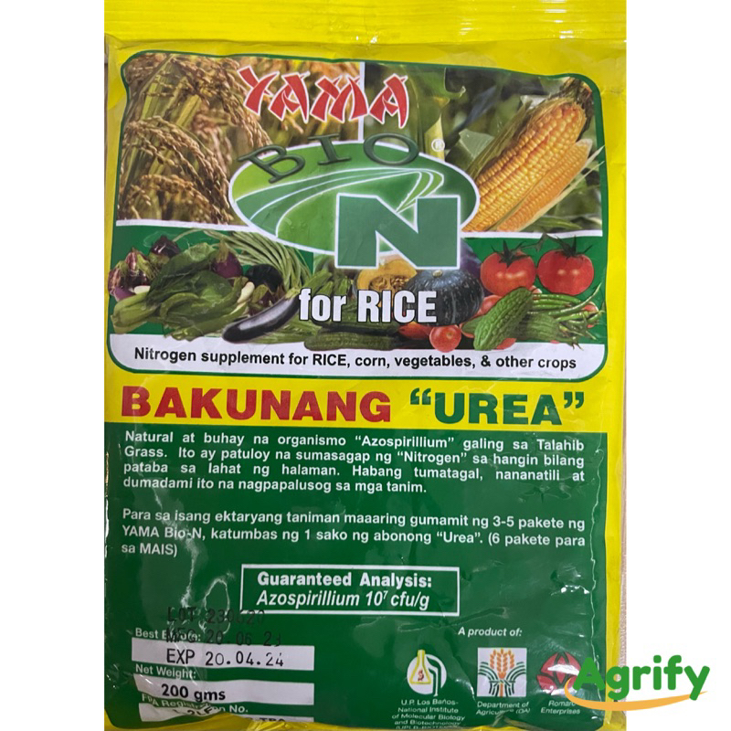 Bio N Organic 200grams Fertilizer for Rice, Corn, Vegetables Organic UREA, Bakunang UREA ...