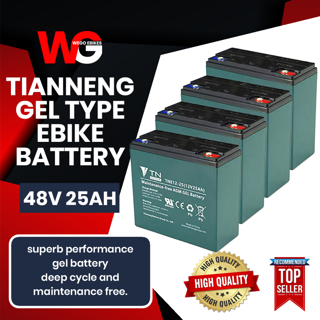 Ebike Battery 48V 25AH electric bike compatible 48v 20.3ah | Shopee Philippines