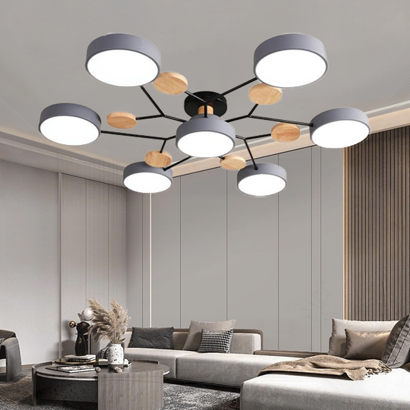 MEIJiaJia Modern Design Chandelier Living Room Light Center Light ...