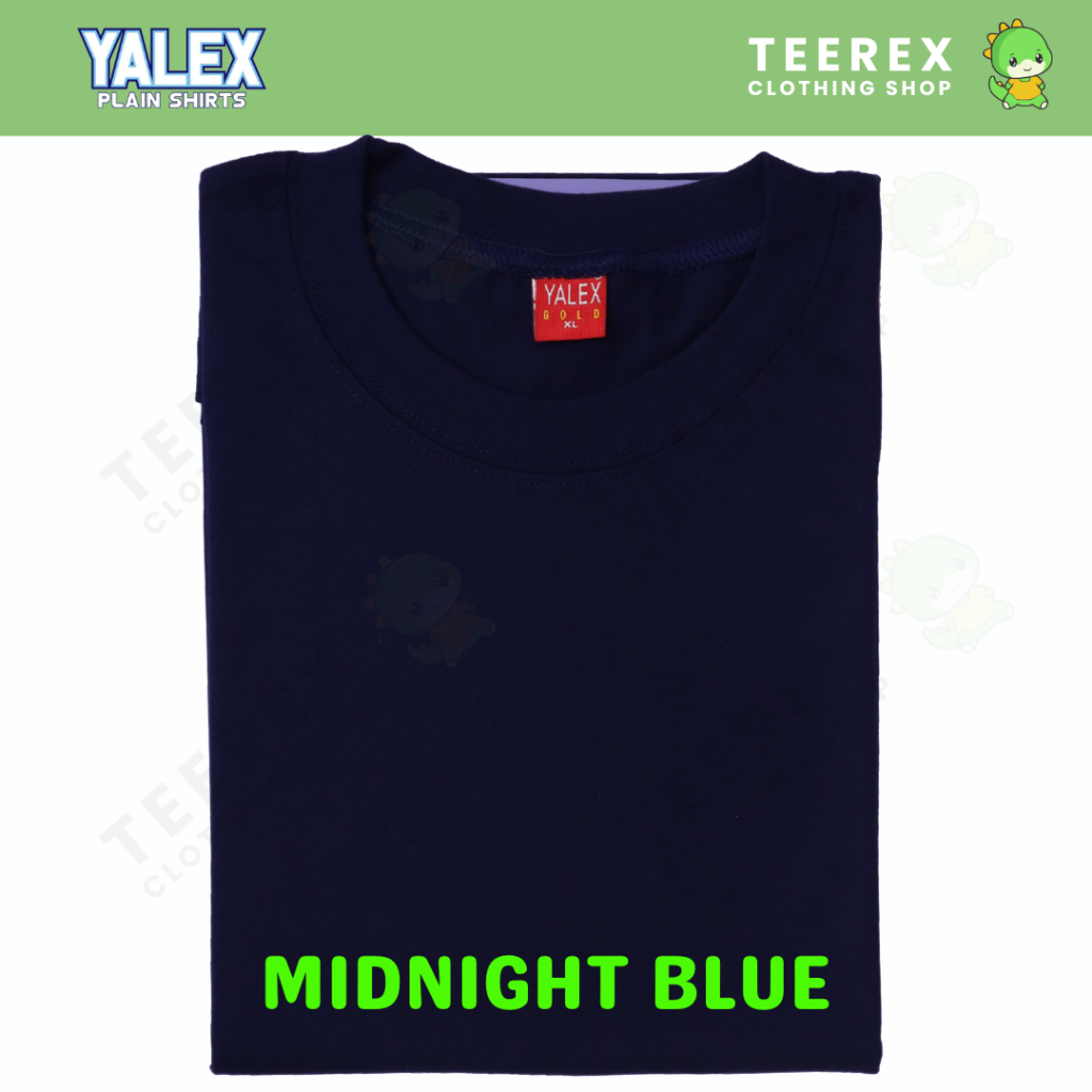 YALEX PLAIN SHIRT (RED LABEL) SHADES OF BLUE (ROAYL BLUE NAVY BLUE ...
